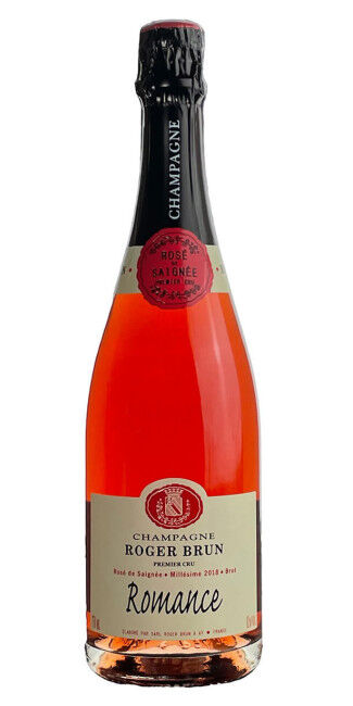Roger Brun Romance Brut Rosé de Saignée 2018 Champagne Premier Cru Brut ...